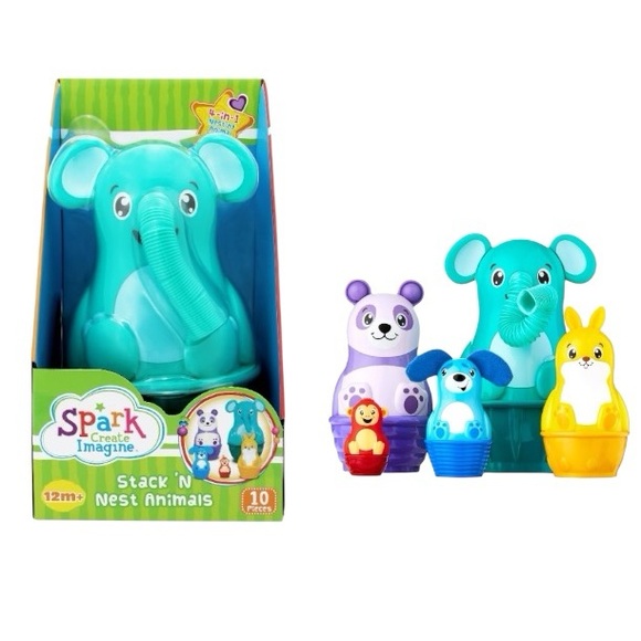 Spark Create Imagine | Toys | Sharks Create Imagine Stack N Nest Animal ...